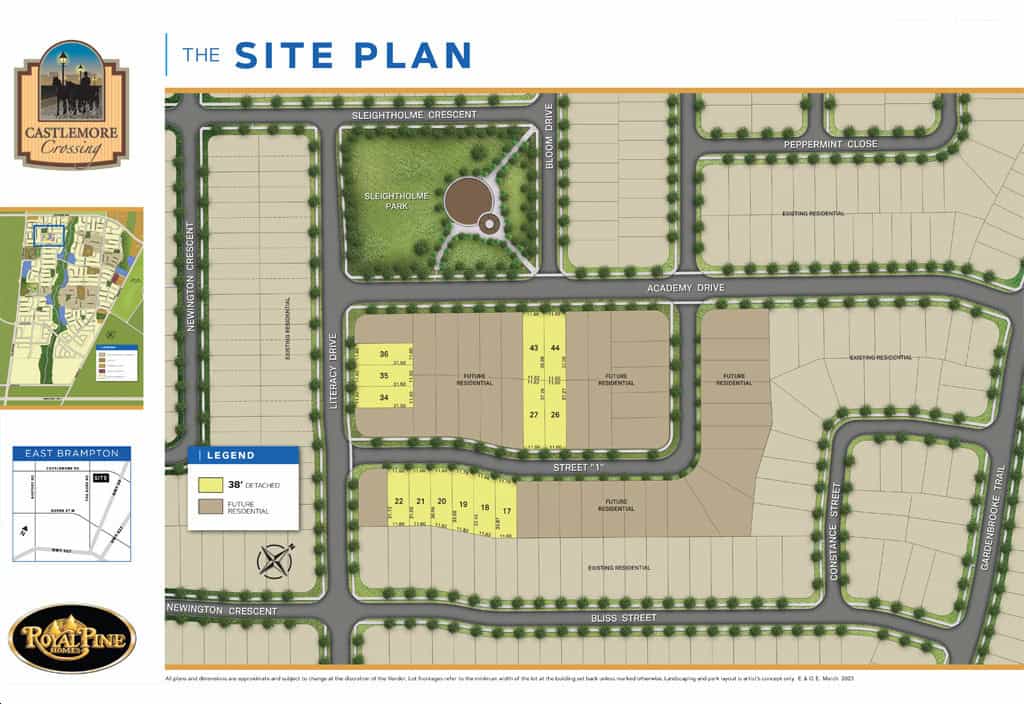 Castlemore Crossing Homes | Platinum Access, Pricing & Availability